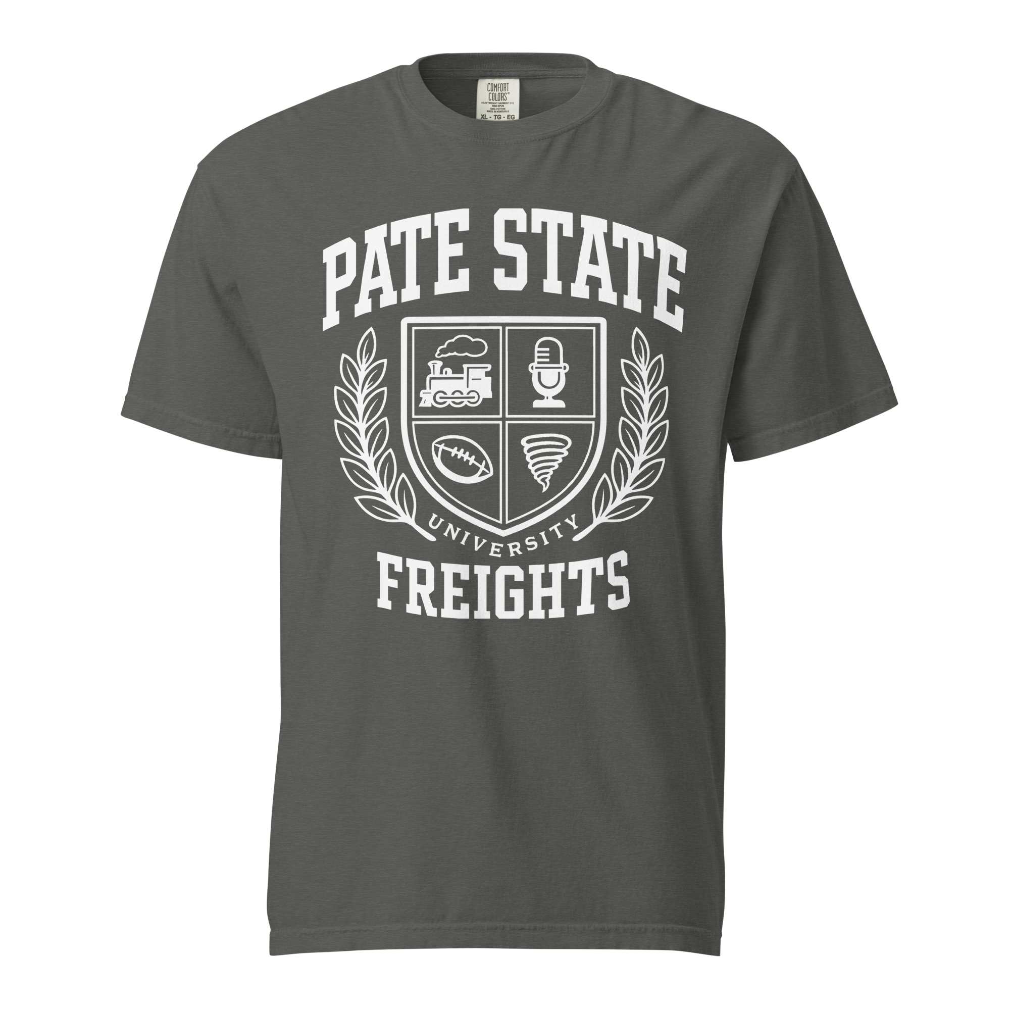 Pate State Crest Tee – Pate State Material