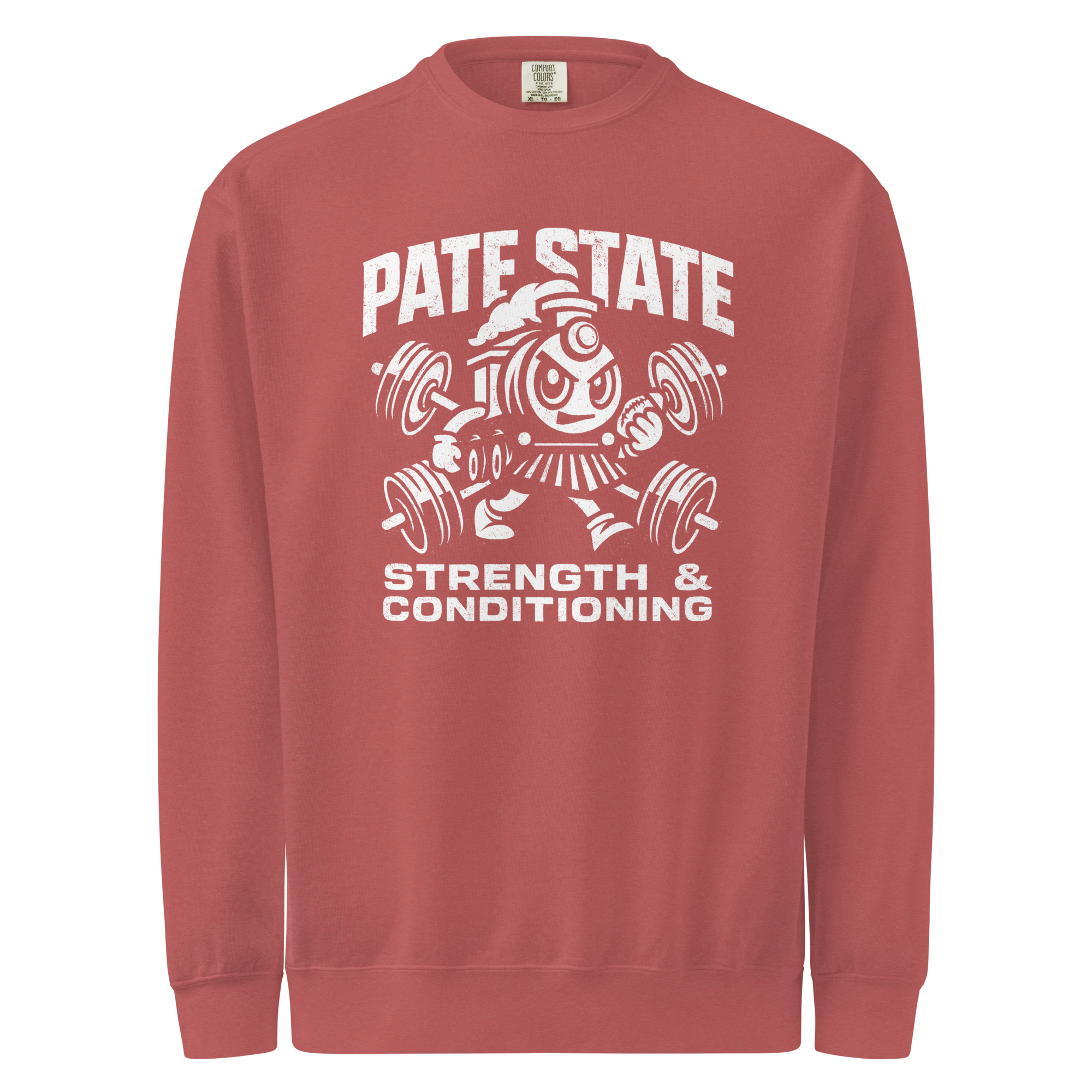 Strength & Conditioning Crewneck – Pate State Material