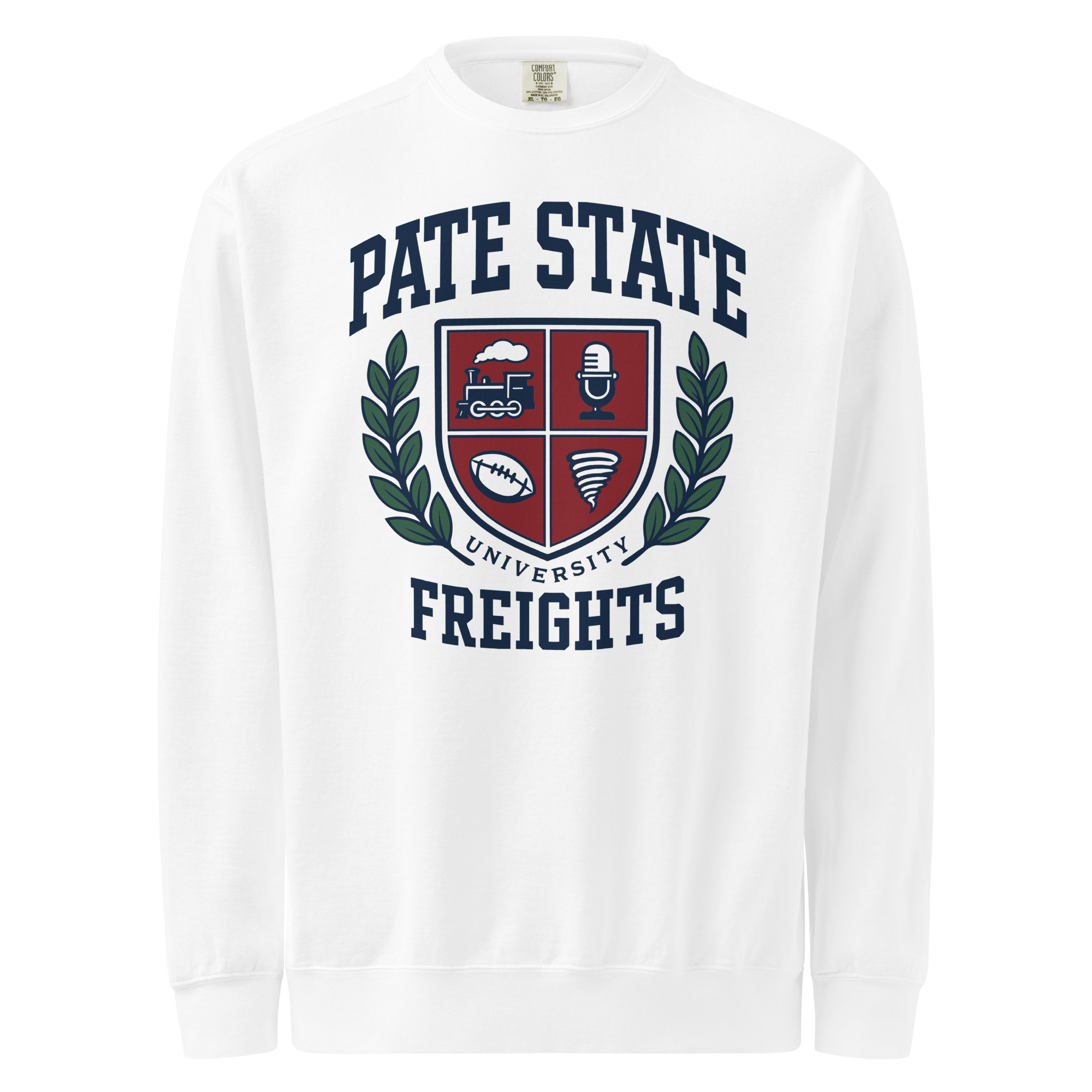 Pate State Crest Crewneck – Pate State Material