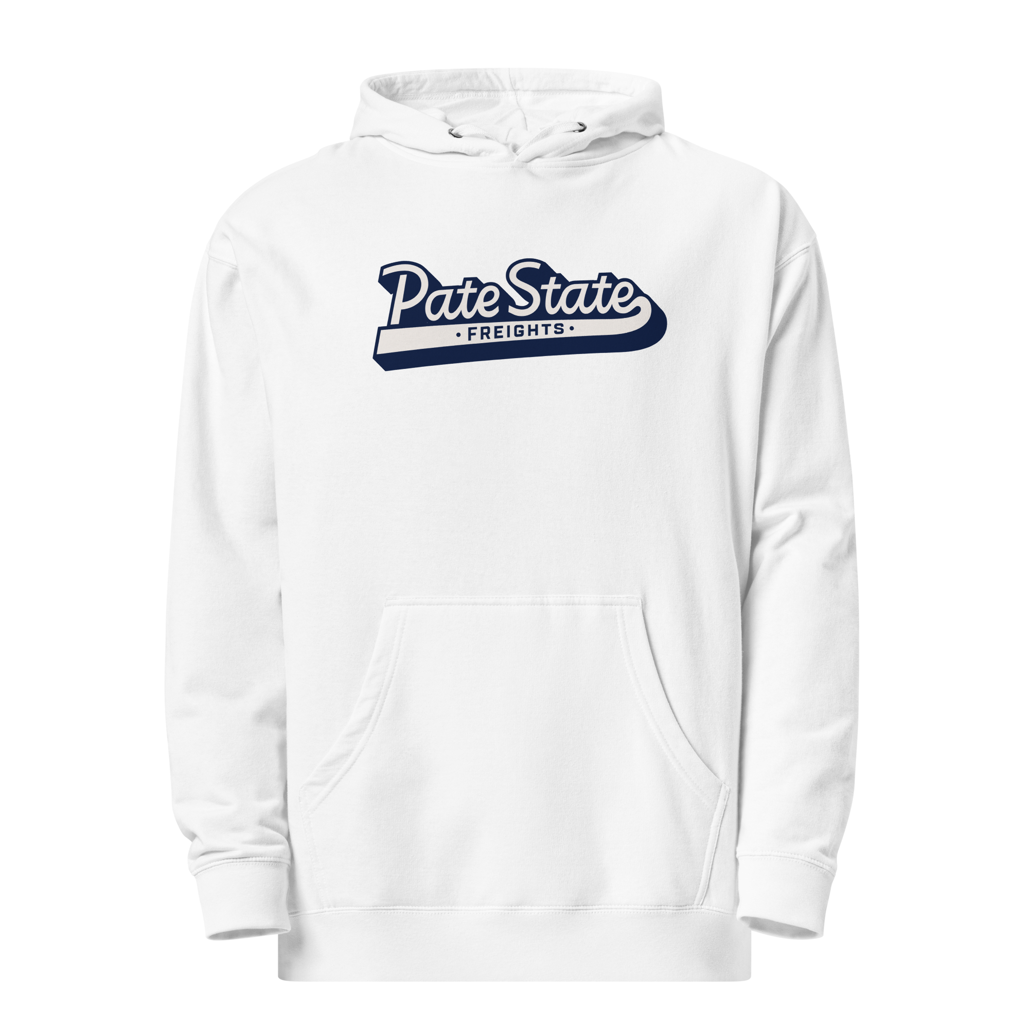 Pate State Script Hoodie – Pate State Material