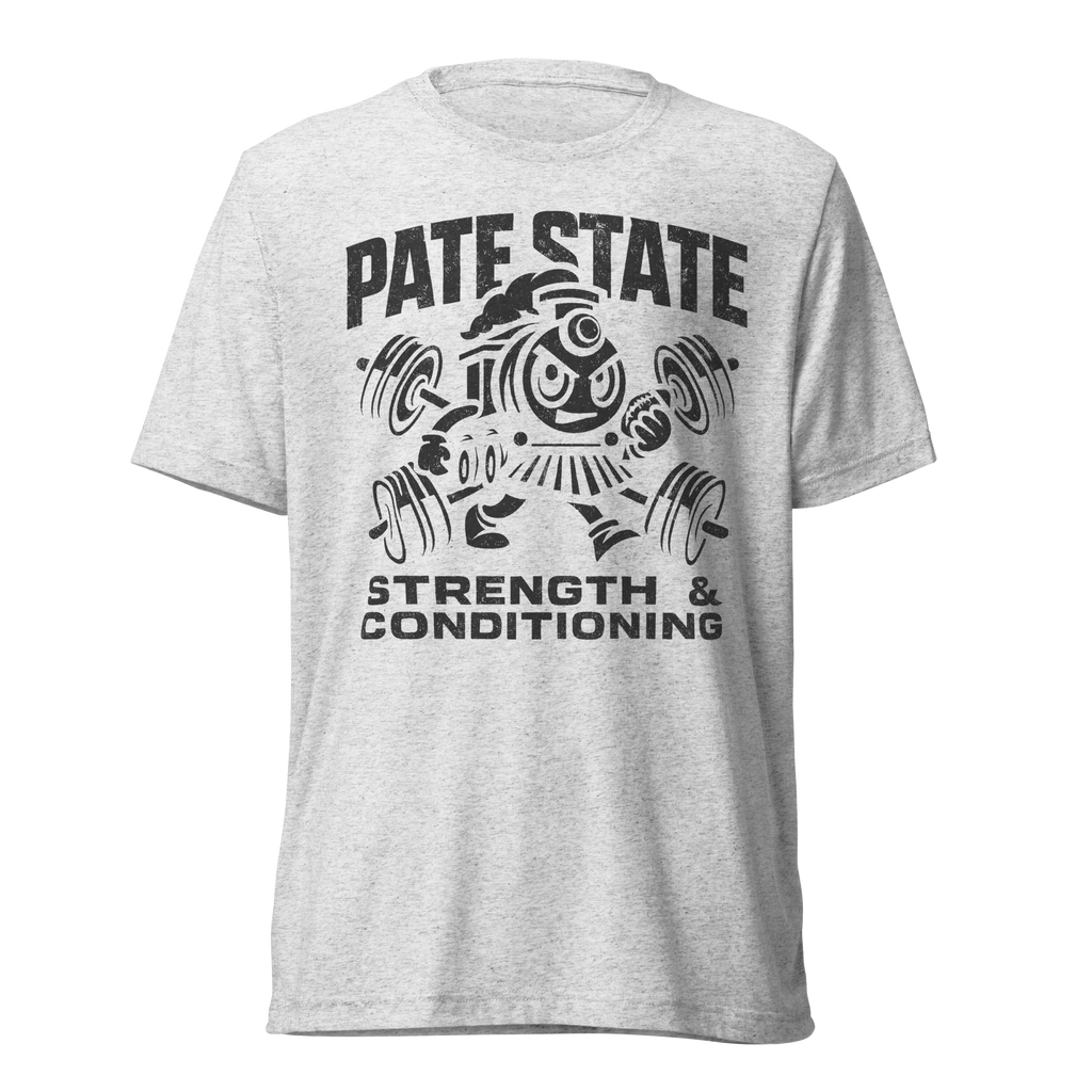 Strength & Conditioning Triblend Tee – Pate State Material
